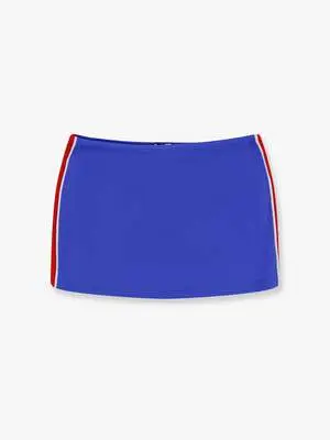 Miu Miu Recycled Material Mini Skirt - Multicolor
