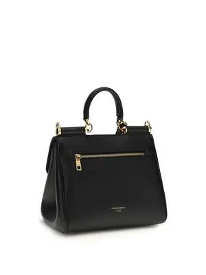 Dolce & Gabbana My Sicily Top Handle Bag - Black