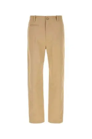 Givenchy Beige Cotton Trousers - Brown