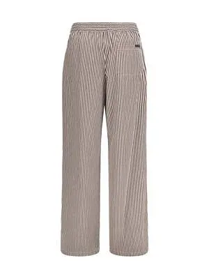 Dolce & Gabbana Striped Poplin Pants