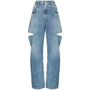 MAISON MARGIELA Denim Straight-leg Jeans - Blue
