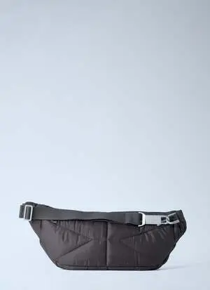 Moncler Quilted Nylon Belt Bag - Gray