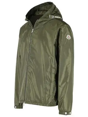 Moncler Remoray Polyamide Hooded Windbreaker - Green