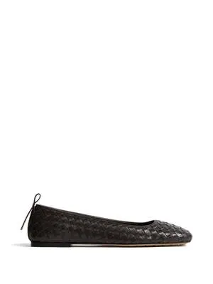 Bottega Veneta Leather Ballet Flats - Multicolor