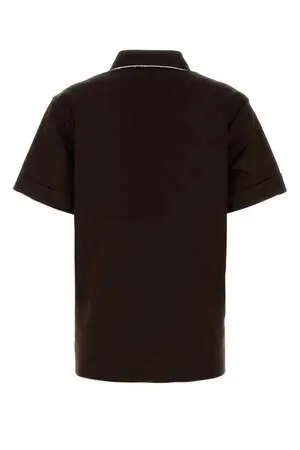 Prada Cotton Polo Shirt - Brown