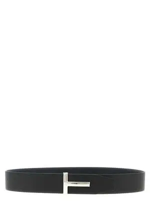 TOM FORD Hammered Leather Reversible Belt - Multicolor