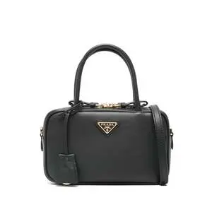 Prada Top Handle Bag - Black
