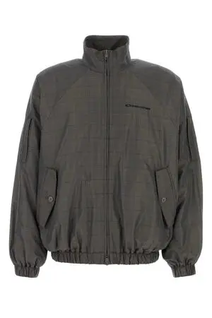 Balenciaga Embroidered Nylon Jacket - Multicolor