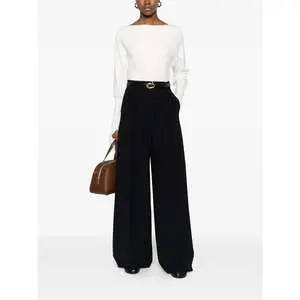 Max Mara Palazzo Pants - Blue