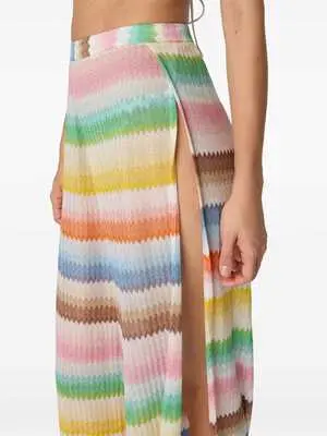 Missoni Zigzag Slit Beach Pants - Multicolor