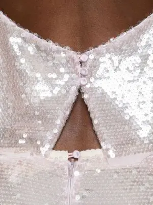 FORTE_FORTE Sequined Cropped Top - Multicolor