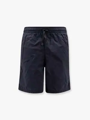 Stone Island Nylon Swim Trunks With Drawstring Waist - Multicolor