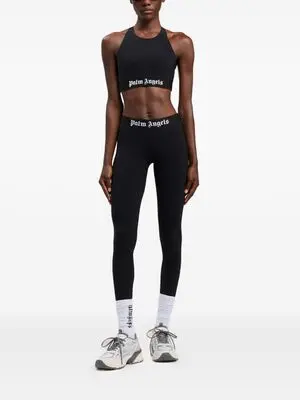 Palm Angels Black Logo Bandeau Top - Multicolor