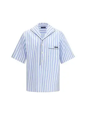Dolce & Gabbana Short-sleeve Striped Shirt - Multicolor
