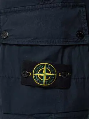 Stone Island Organic Cotton Cargo Shorts - Multicolor