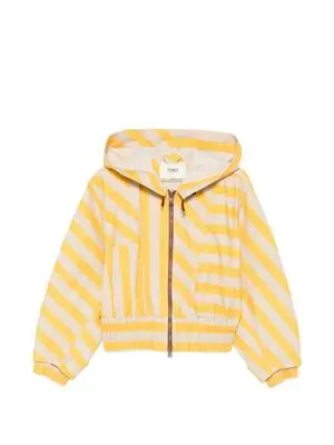 Fendi Striped Blouson Jacket - Multicolor