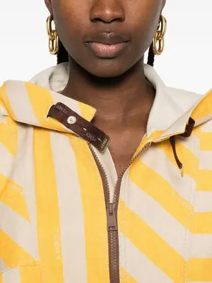 Fendi Striped Blouson Jacket - Multicolor