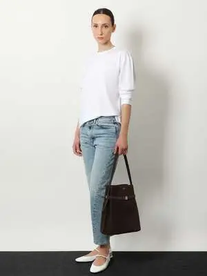 TOTEME Twisted Seam Organic Cotton Jeans - Multicolor