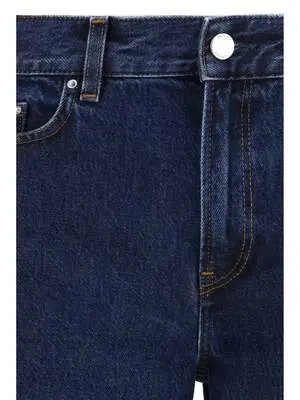 TOTEME Low Straight Denim Jeans - Blue