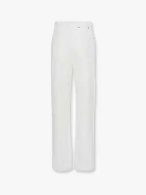 GOLDEN GOOSE High-waisted Five-pocket Denim Trousers
