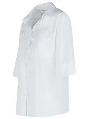 P.a.r.o.s.h Cotton Shirt With Embellished Pockets