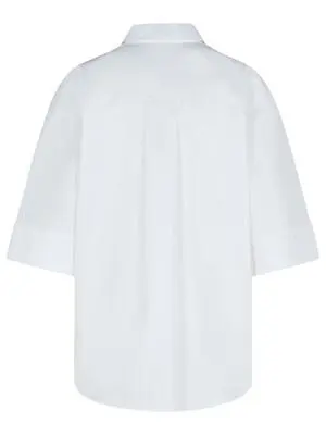 P.a.r.o.s.h Cotton Shirt With Embellished Pockets