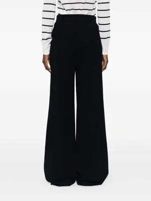 Max Mara Wide Leg Wool Trousers