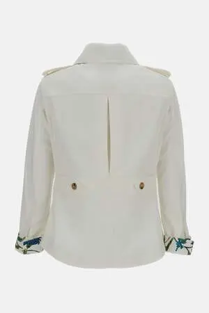FAY Shirt Jacket In Stretch Cotton Drill - Multicolor
