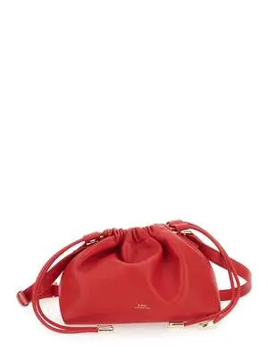 A.p.c. Ninon Mini Crossbody Bag - Red