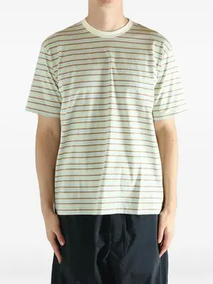 Auralee Striped Cotton T-shirt