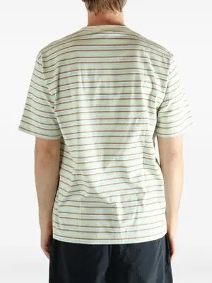 Auralee Striped Cotton T-shirt