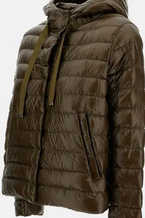 Herno Ultralight Nylon Quilted Down Jacket With Drawstring Hood - Multicolor