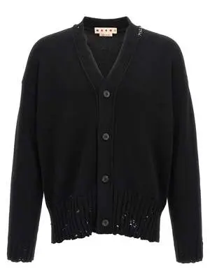 Marni Drop Shoulder Cardigans For Men
