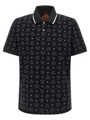Mcm Press Polo Shirt - Black