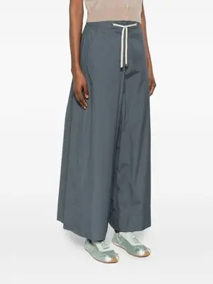 Max Mara Wide Leg Cotton Trousers