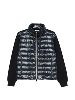 Herno HERNO Quilted Down Jacket With Ribbed Cuffs Multicolor