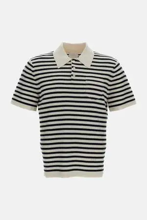 A.p.c. Eliot Striped Polo Shirt