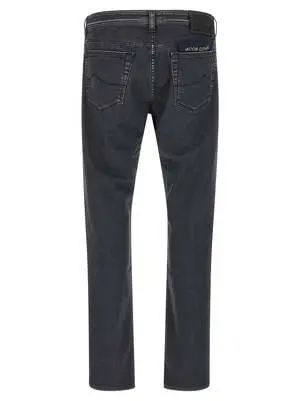 JACOB COHЁN Bard Stonewashed Straight Leg Jeans
