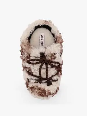 Moon Boot Faux Fur Low Sandals - Multicolor