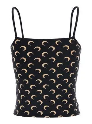 MARINE SERRE Moon Print Jersey Top