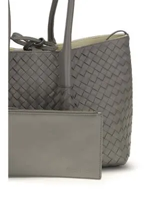 Bottega Veneta Pinacoteca Tote Bag - Gray