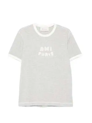 AMI Paris Logo Cotton T-shirt