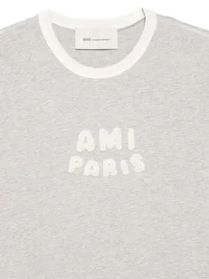 AMI Paris Logo Cotton T-shirt