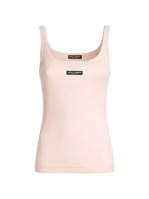 Dolce & Gabbana Ribbed Tank Top - Multicolor