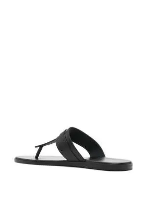 TOM FORD Smooth Leather T-sandals - Black
