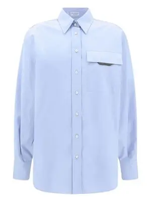 BRUNELLO CUCINELLI BRUNELLO CUCINELLI Cotton Shirt With Pocket Detail
