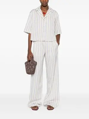 FORTE_FORTE Striped Shirt - Multicolor