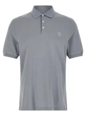 Brunello Cucinelli Piquet Polo Shirt