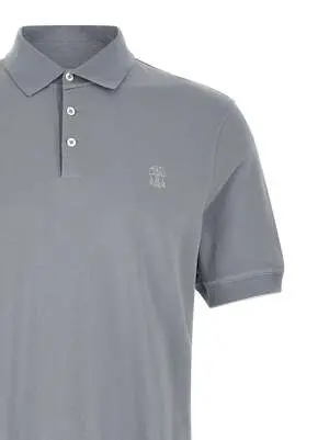 Brunello Cucinelli Piquet Polo Shirt