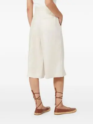 Max Mara Linen Tailored Trousers - Multicolor